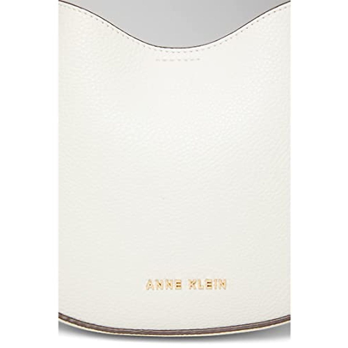 Anne Klein Braided Handle hobo Crossbody, Anne White