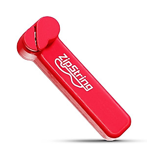 ZipString - Wonderment Awaits with Shark Tank - Featured String Rope Launcher Loop Fidget Toy, Defying Gravity to Boost Your Imagination - The Ideal Gift for Kids and Adults, Rock'it Red