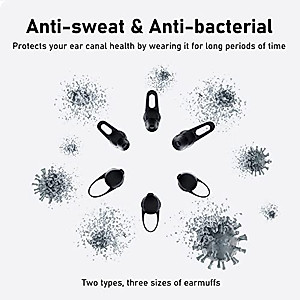 Mosonnytee Bluetooth Headset Noise Cancelling Bluetooth earpiece for Cell Phone handsfree, Single Ear Bluetooth Headset one Button Bluetooth Wireless earpiece for iPhone 10Hrs Usage (White)