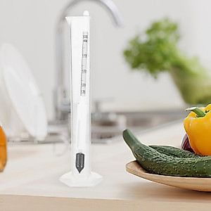 Mobestech Hydrometer Alco-HOL Meter Kit: Hydrometer Alco-HOL Tester Alco-HOL Hydrometer for Li-quor Proofing Distilling 0-35+