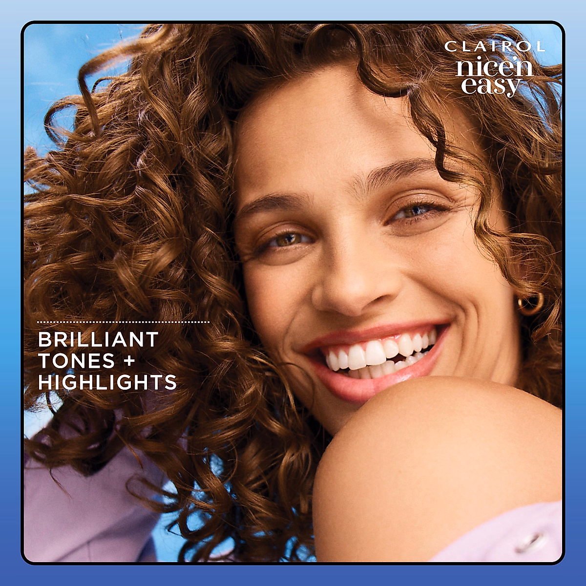 Clairol Nice'n Easy Permanent Hair Dye, 5RB Medium Reddish Brown Hair Color, Pack of 1