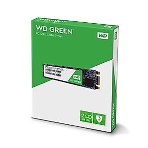 Western Digital 240GB Green M.2 2280 Internal Solid State Drive Model WDS240G1G0B