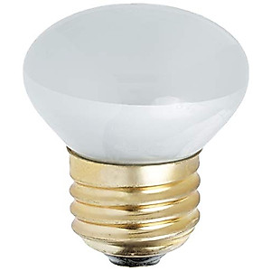 SYLVANIA Mini-Floodlight Incandescent Bulb, 40W R14, Medium Base, Reflector, 185 Lumens, 2850K, 120V, Frosted, Soft White - 1 Pack (14819)