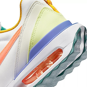Nike Women's WMNS Air Max Dawn Running Shoe (White/Light Liquid Lime/Light Thistle/Peach Cream, us_Footwear_Size_System, Adult, Women, Numeric, Medium, Numeric_9_Point_5)