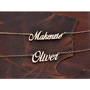 GR859C Personalized Heart Pendant Name Necklace for Her Cobi