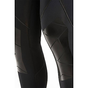 BARE 3/2MM Revel Men's Full Wetsuit | Combines Comfort and Flexibility | Made from a Blend of Neoprene and Laminate | Designed for All Watersports Including Scuba Diving and Snorkeling | Grey - M