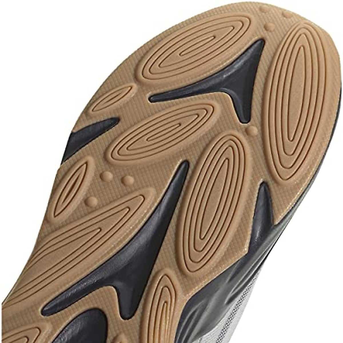 adidas Men's Ozelle Running Shoe, Grey One/White/Pulse Mint, 11