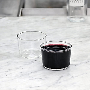 Bormioli Rocco Essential Decor Glassware – Set Of 12 Mini 7.5 Ounce Drinking Glasses For Water, Beverages ,Cocktails & Candle Holders – 7.5oz Clear Tempered Glass Tumblers