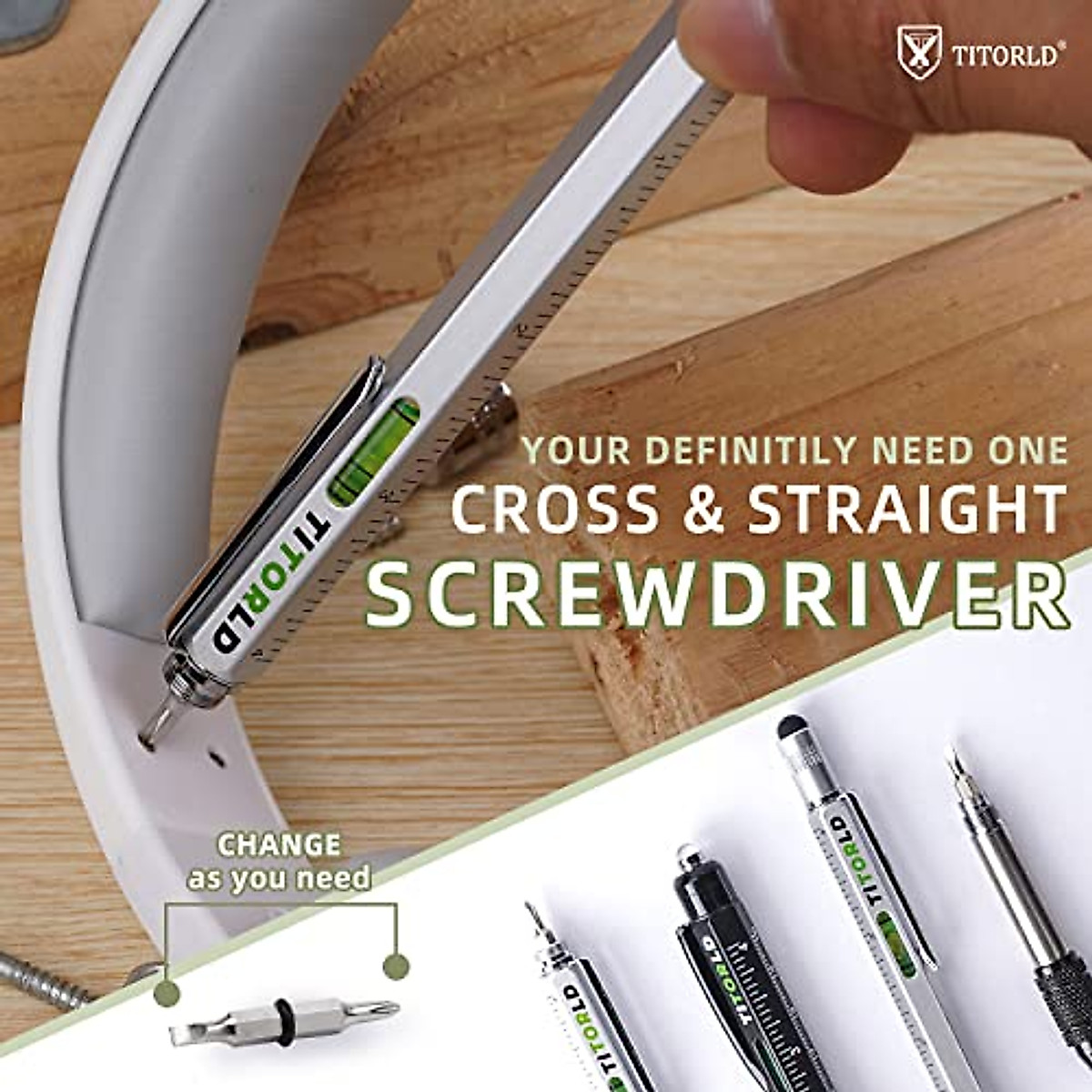 Gifts for Men Dad Him, Fathers Day, 10 in 1 Multi-tool Pen Sets, Birthday Gift Ideas for Husband Grandpa, Unique Tech Gifts from Wife Son Daughter Kids, Cool Gadgets Stuff, Christmas Stocking Stuffers