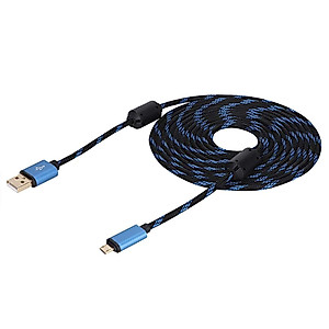 Serounder Heavy Duty USB Charging Cable for Sony for PS4 Controller,etc, Gamepad Charger Cord for PlayStation 4