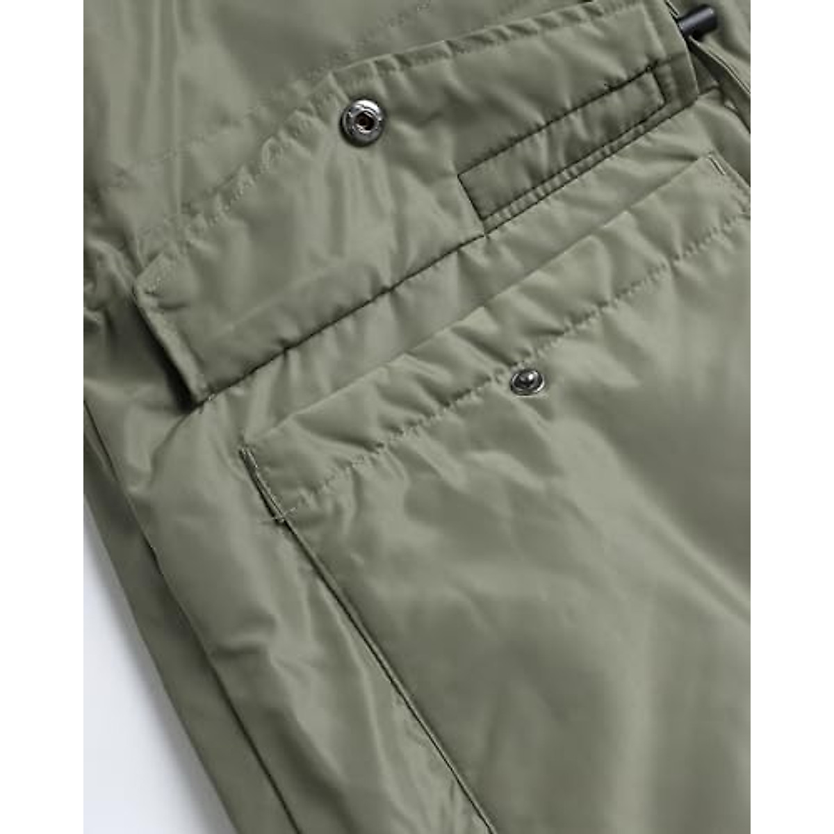 CANADA WEATHER GEAR Women's Winter Coat -Long Length Sherpa Lined Anorak Parka - Outerwear Windbreaker Jacket for Women, S-XL, Size Medium, Sage