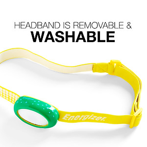 Energizer LED Headlamp for Kids, Ages 3+, Bright Headlamp for Indoor and Outdoor Play, Batteries Included, Pack of 1