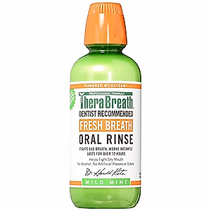 TheraBreath Oral Rinse with Dosage Cap-16 oz