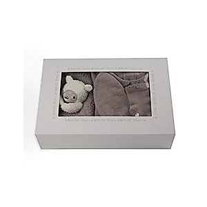 Barefoot Dreams CozyChic Ultra Lite Eyelet Baby Bundle-4 Pcs, Faded Rose-3-6m