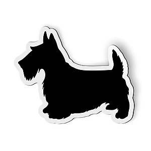 Scottie Scottish Terrier - Magnet - Car Fridge Locker - Select Size