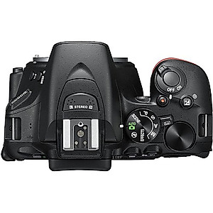 Nikon D5600 24.2 MP DSLR Camera (Body Only) Bundle Includes High Speed 32GB Memory Card + Accessories (Renewed)