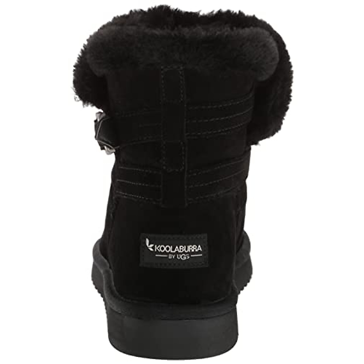 Koolaburra by UGG Women's Delene Mini Boot, Black, Size 11