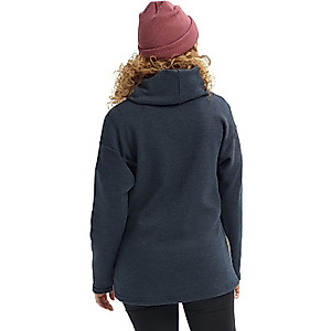 Burton Womens Ellmore Pullover, True Black Heather New, X-Small