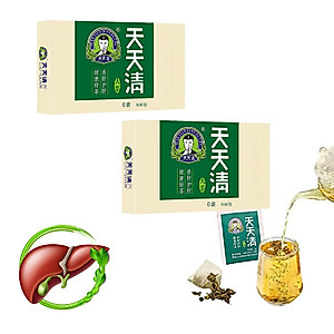Everyday Nourishing Liver Tea,Tian Tian Qing Da Cha, Everyday Liver Support Tea,Supports Healthy Liver Function (2 Box)