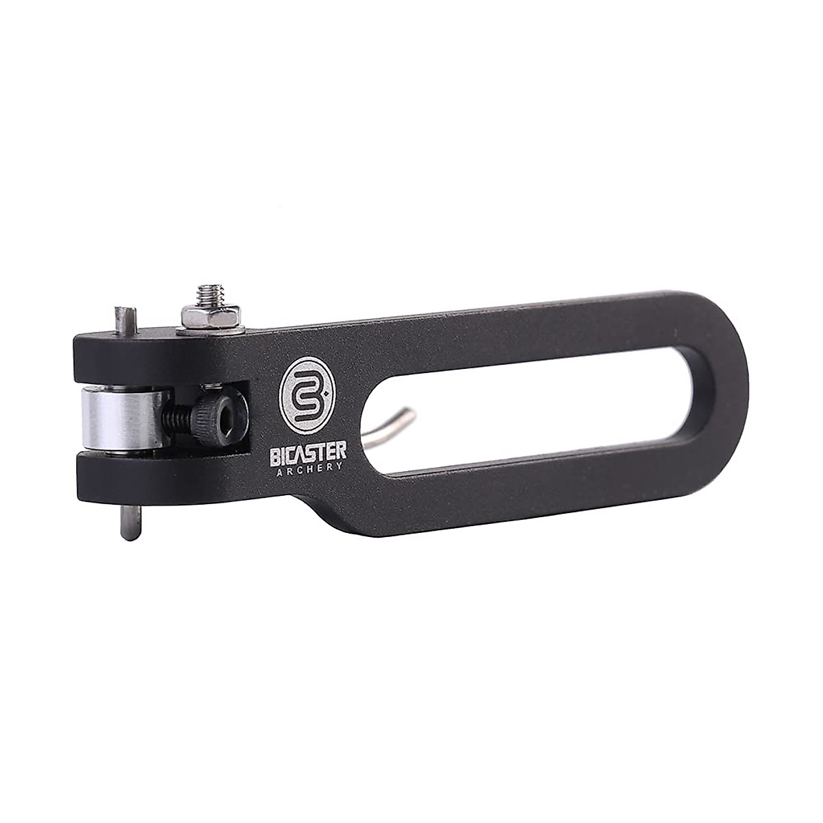 BICASTER Magnetic Arrow Rest Aluminum Alloy Adjustable Backside Archery Rest for Recurve Bow Barebow