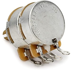 Fender Dual 500K/250K Split Shaft Potentiometer Electric Guitar Hardware (0990847000)