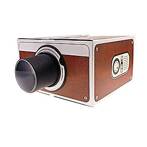 Duomu Mini Projector Smartphone Projector Create A Small Home Theater Portable Phone Projector Size of 8x14.5cm /3.2 x 5.7 Inches