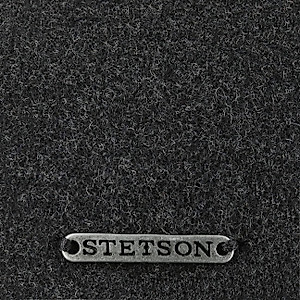 Stetson Texas Wool Gatsby Cap Men Anthracite 7 1/2-7 5/8
