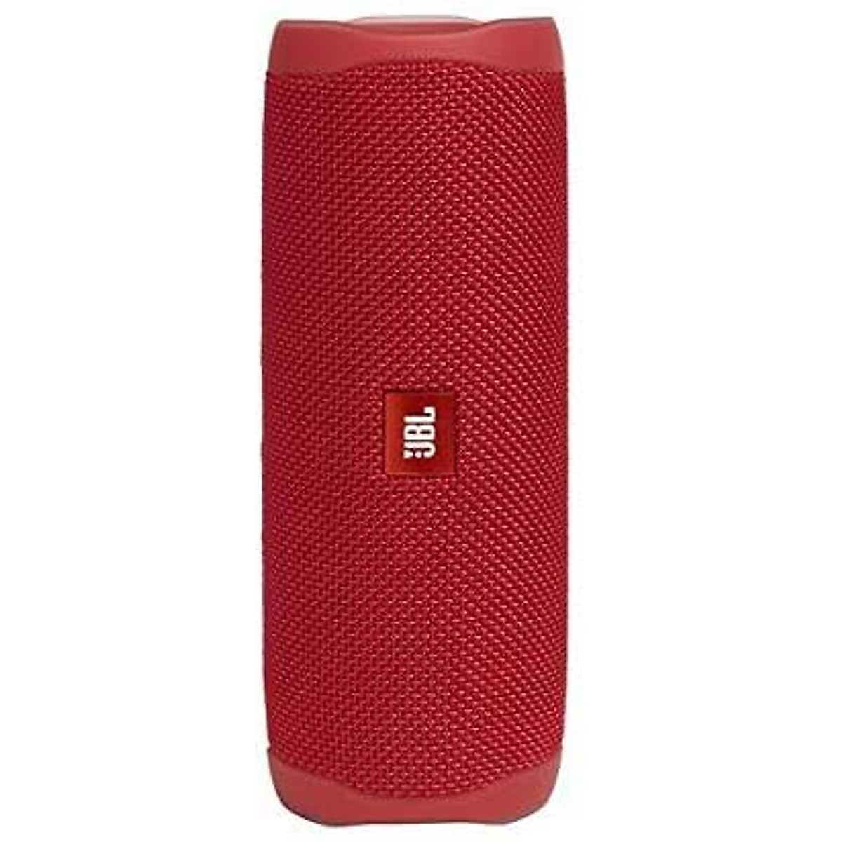 JBL FLIP 5 Portable Wireless Bluetooth Speaker IPX7 Waterproof On-The-Go Bundle with Boomph Hardshell Protective Case - Red