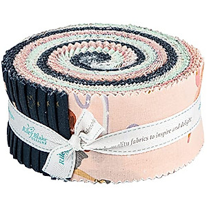 Spin & Twirl Rolie Polie 40 2.5-inch Strips Jelly Roll Riley Blake Designs RP-11610-40