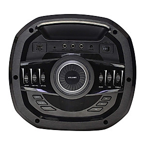 Rockville Go Party X10 Dual 10" Karaoke Machine System+Wireless Mic+Tablet Stand