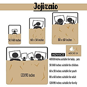 Super Soft Blanket Glasses Elephant and Sunflower Light Weight Throw Quilt Comfy Fluffy for Bed Sofa Suitable All Seasons 50"X40" for Kid Small