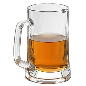 Amlong Crystal Lead-Free Beer Mug - 16 oz, Set of 2