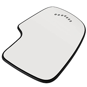 Driver Side Heated Mirror Glass Replacement for 2003-2007 Cadillac Escalade, Chevrolet Avalanche, Silverado, Suburban, Tahoe, GMC Sierra, Yukon - Exterior Side View Convex Mirror with Turn Signal