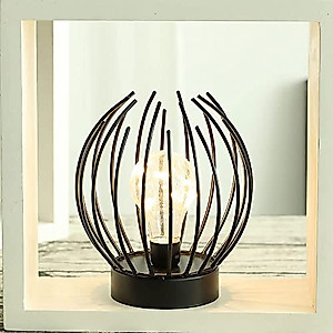 JHY DESIGN Decorations Outdoor Table Lamp Battery Powered Lights Indoors lamp with LED Bulb Battery Operated Outdoor Lantern Great for Room Decor Parties Patio Events