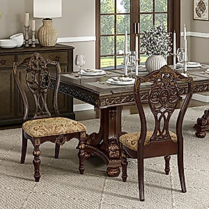 Lexicon Niel Dining Side Chair (Set of 2), Cherry