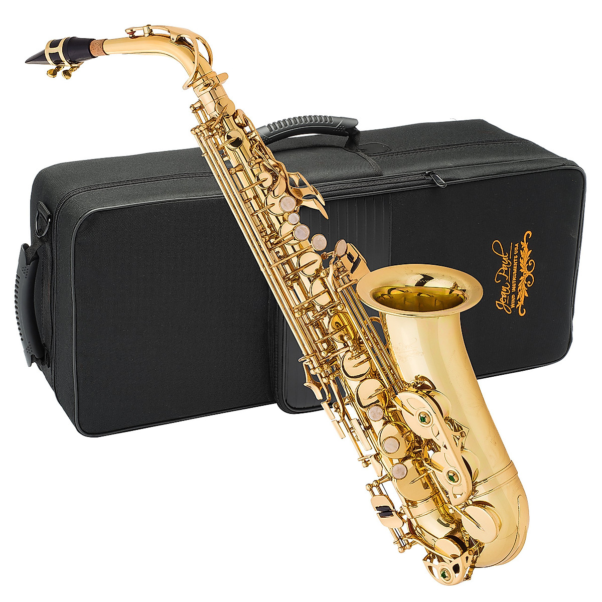 Jean Paul AS-400 Alto Saxophone + Rico Alto Sax Reeds