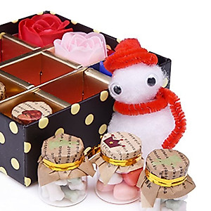 EXCEART Craft Toy 700pcs Round Wiggle Eyes with Strong Adhesive for Scrapbooking Toys