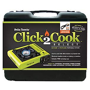 Bella Tavola BT-4500 Click2Cook Butane/Propane Portable Stove