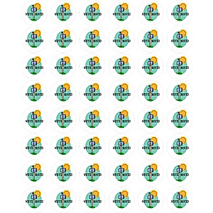 Stonehouse Collection We've Moved Envelope Seals - 1.2" New Address Stickers - 144 Stickers - USA Made