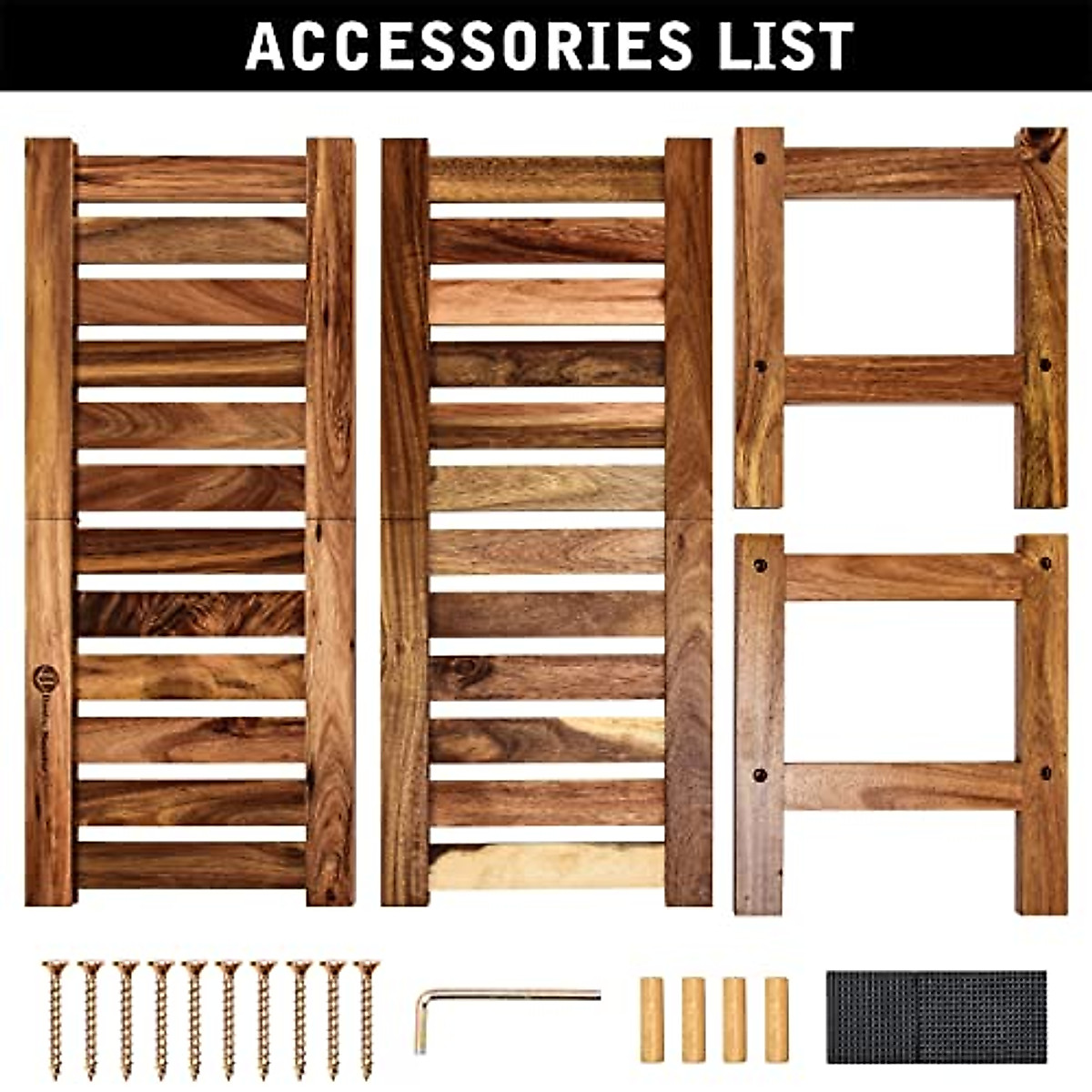 Bambu Masster Shoe Rack,100% Natural Acaia Wood Shoe Rack,Entryway Shoe Rack,Stackable,Small Shoe Rack,Shoes Rack,Shoe Stand Free Standing Shoe Racks.