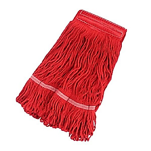 Luejnbogty Commercial String Mops Replacement for Floor Cleaning Loop-End Mops Replacement Parts Accessories Looped End String RefillB