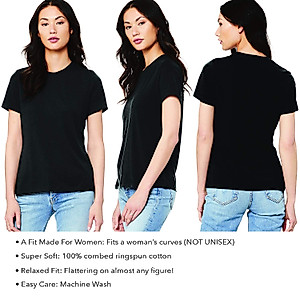 50th Birthday Party Shirt - Rose Gold Glam Fierce Fabulous & 50 T-Shirt - 50th Birthday Party Supplies - Medium - Black Tee(GlmFF50 RG) Blk/Md