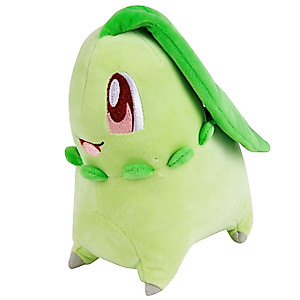 Pokémon 8" Chikorita Plush Stuffed Animal Toy - Officially Licensed - Great Gift for Kids