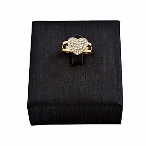 Giffor Jewelry Suit 14K Filled Gold Necklaces,Women Earrings With Bracelets Rings Necklaces Gifts