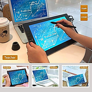 VEIKK VK1200 Drawing Tablet with Screen, 11.6 Inch Full-Laminated Graphic Drawing Monitor, with Battery-Free Pen and Tilt Function, 6 Customized Keys(Must be Connected to a Computer to Work)