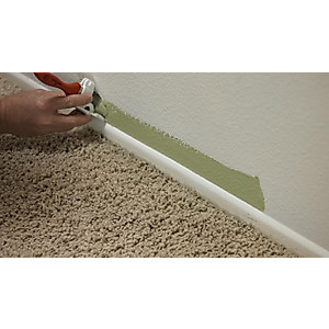 Emery Edger Two Edging Tools for Baseboard Edges, Uneven Trim - Paintbrush Not Include