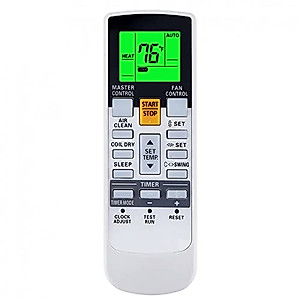 Replacement for Fujitsu Air Conditioner Remote Control Ar-Rah2u Ar-Rah1u Ar-Rae2u Ar-Rae1u Ar-Ry3 Ar-Ry4 Ar-Ry5 Ar-Ry6 Ar-Ry7 Ar-Ry10 Ar-Ry11 Ar-Ry12 Ar-Ry14 Ar-Ry15 Ar-Ry16 Ar-Ry17 Ar-Ry19 ... A