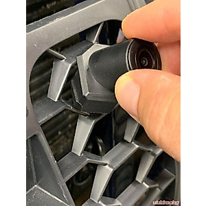 Z Automotive Front Camera Kit - Fits Jeep Wrangler JL 2018-2021 - Grille-Mounted Install Kit - Perfect for the Trail or Parking