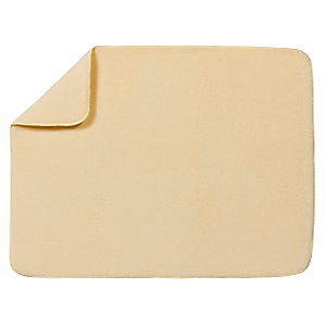 Kitchen Basics Dish Drying Mat XL for Kitchen, Absorbent, Reversible Microfiber Dish Mat, 18 Inch x 24 Inch, Cream