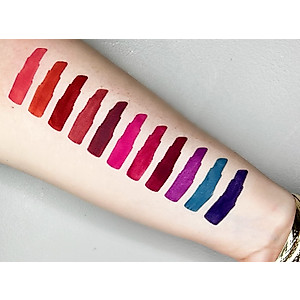 Makeup Swatch Sticker Stencils, 6 Pack of Vinyl Swatch Stencils, Makeup Artist Supply, Beauty Supply